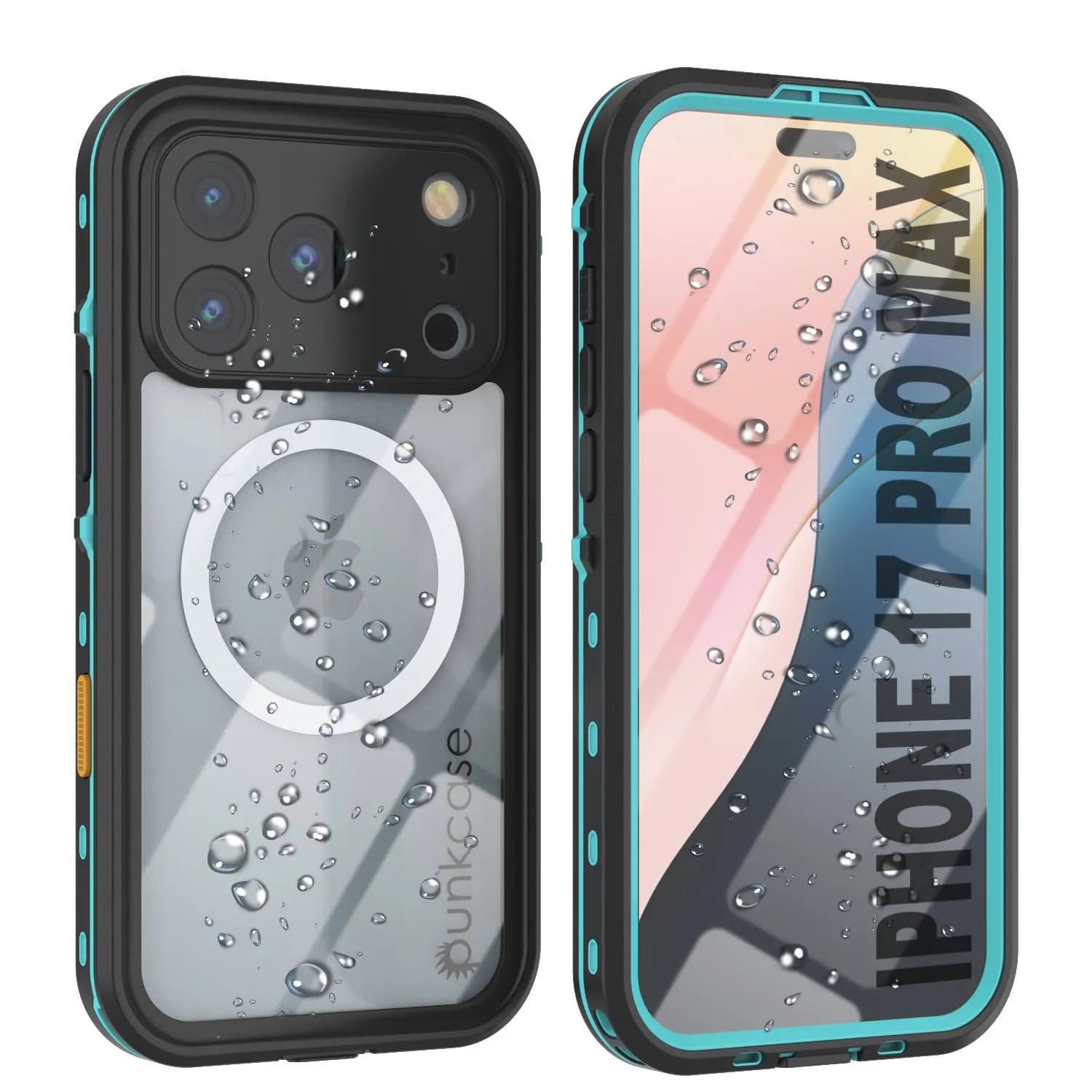 iPhone 17 Pro Max Waterproof IP68 Case, Punkcase [StudStar Series] [Sl ...