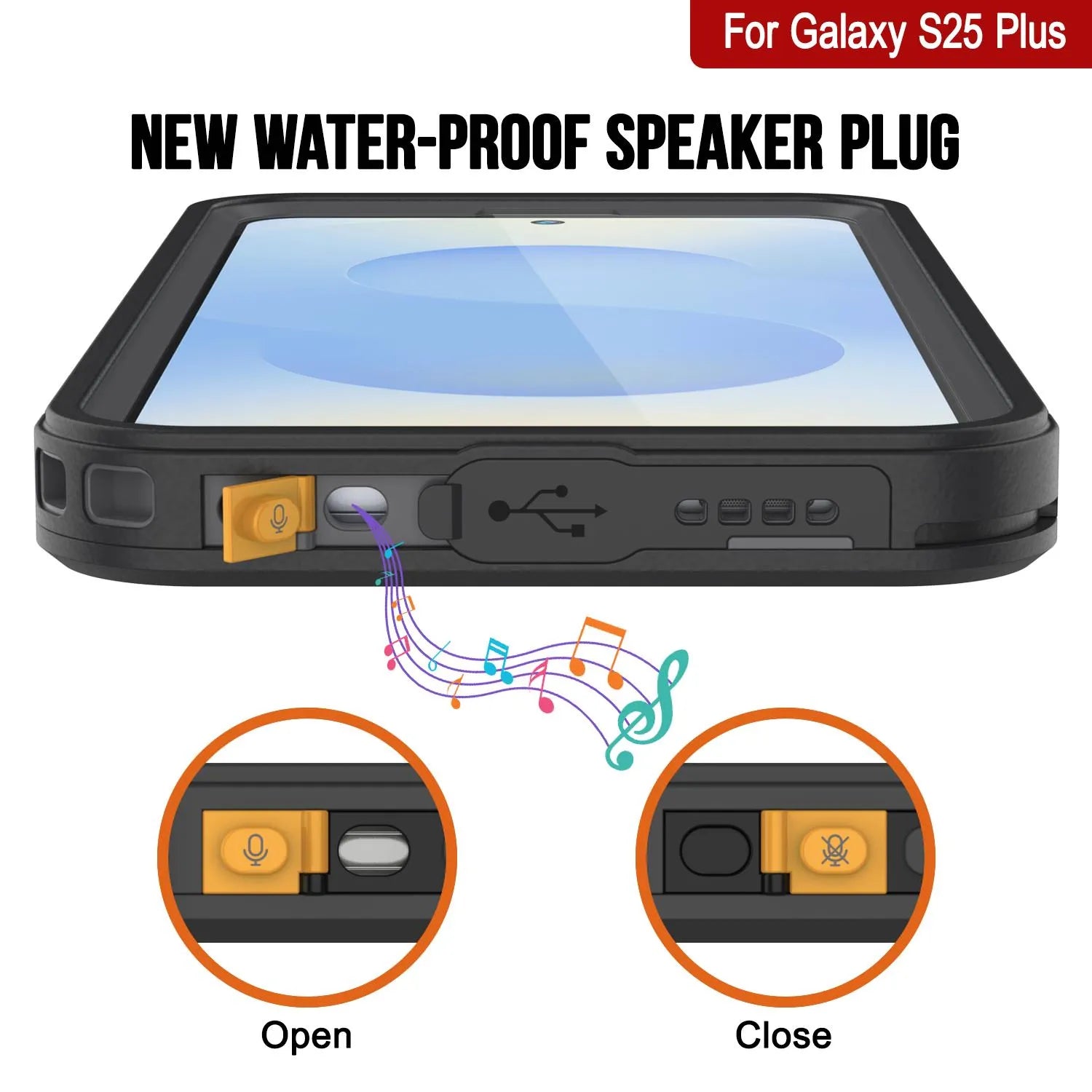 Galaxy S25 Plus Waterproof Case, Punkcase [Extreme Mag Series] Armor C ...